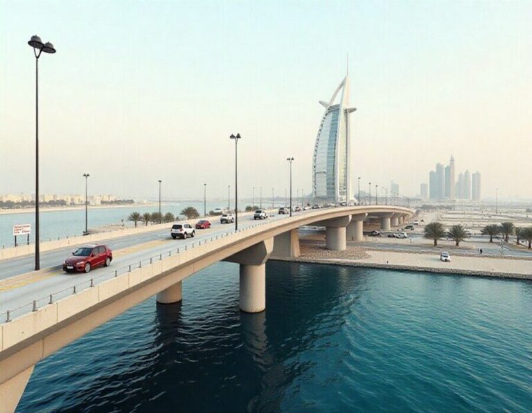 UAE Bridge Project: UAE's New Shaikh Zayed Road to Dubai Harbour Link